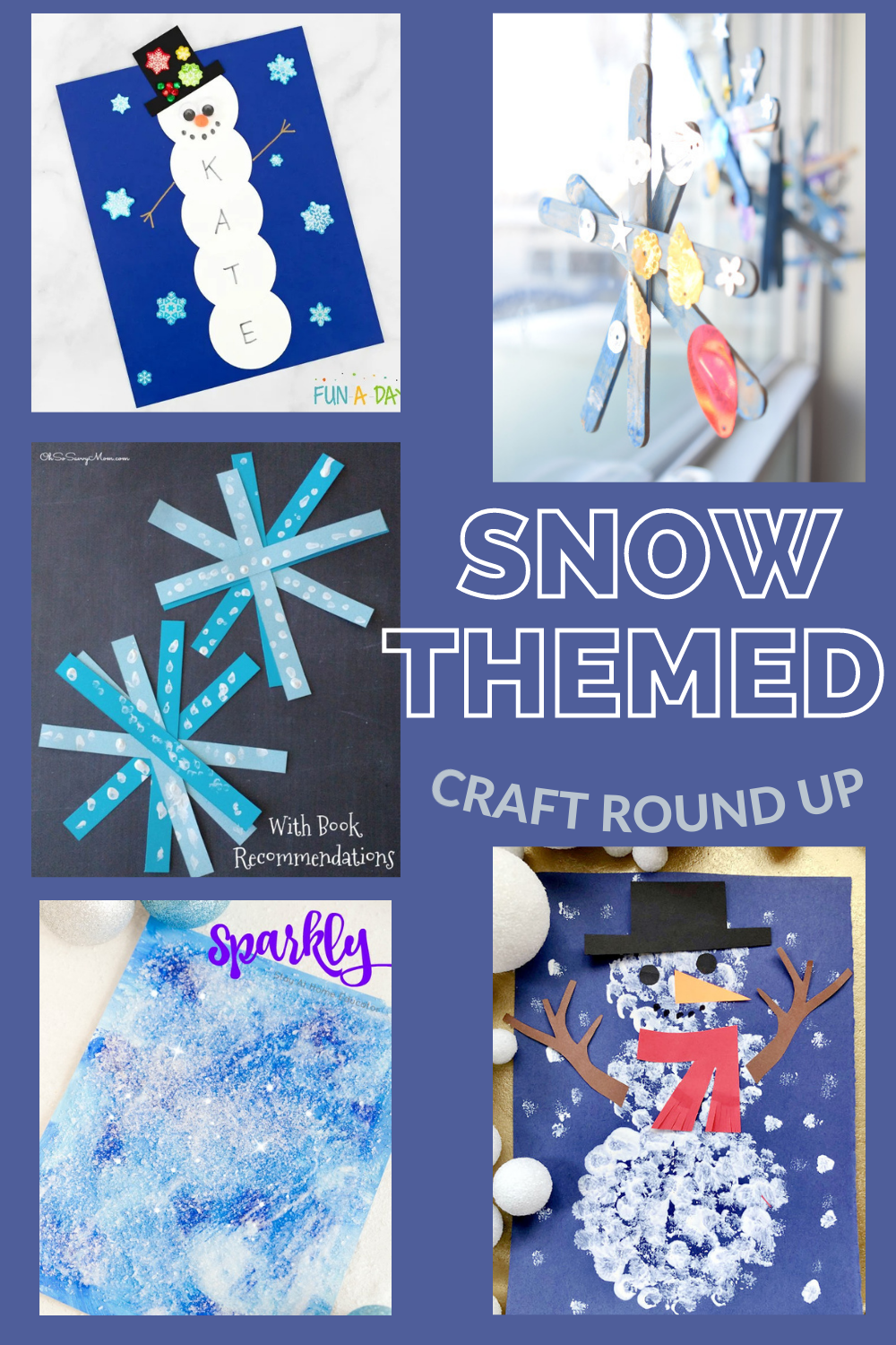 Snow Themed Art Round up! | The Homespun Hive