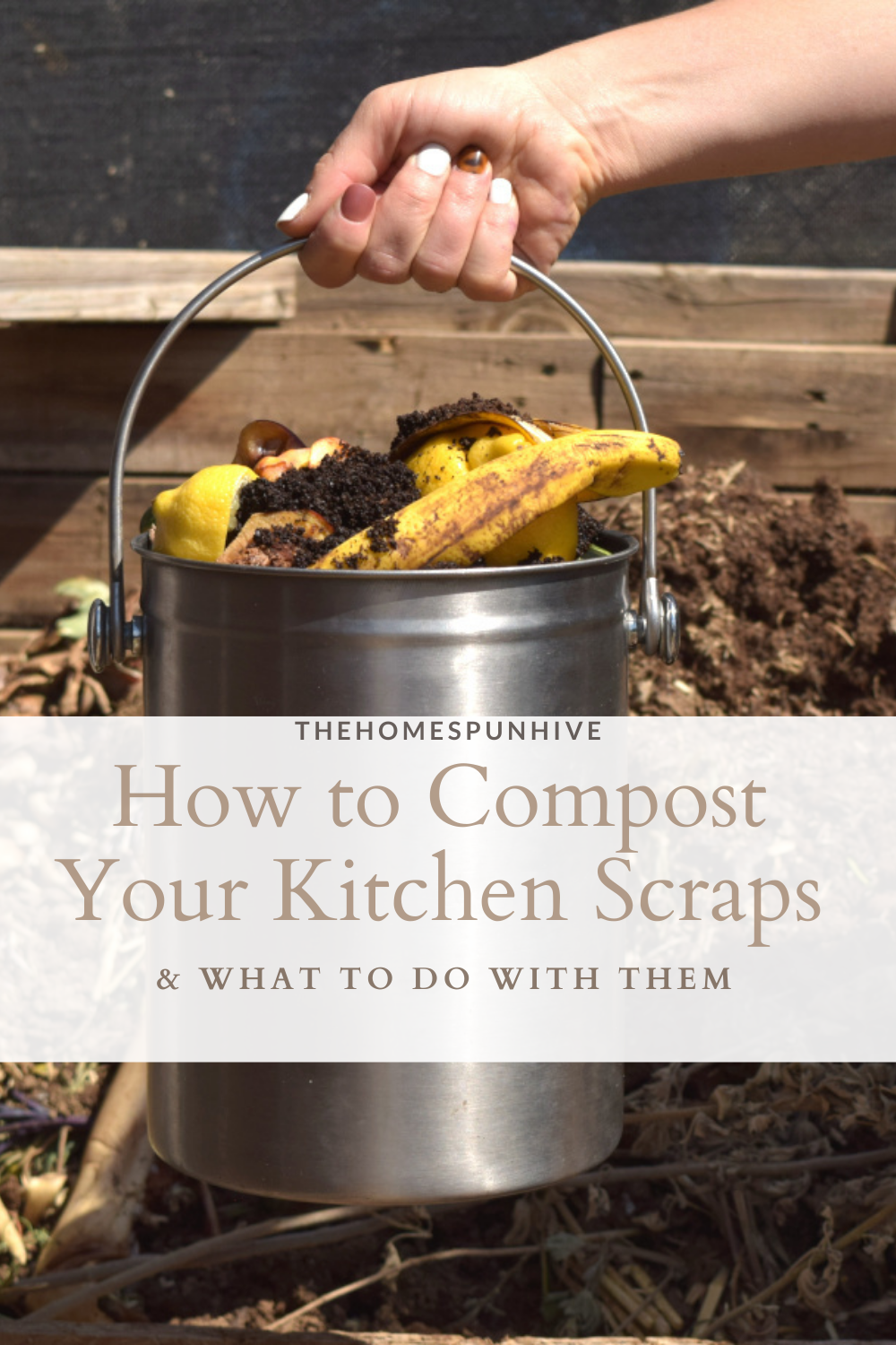 How to Start Composting- Kitchen Scraps | The Homespun Hive